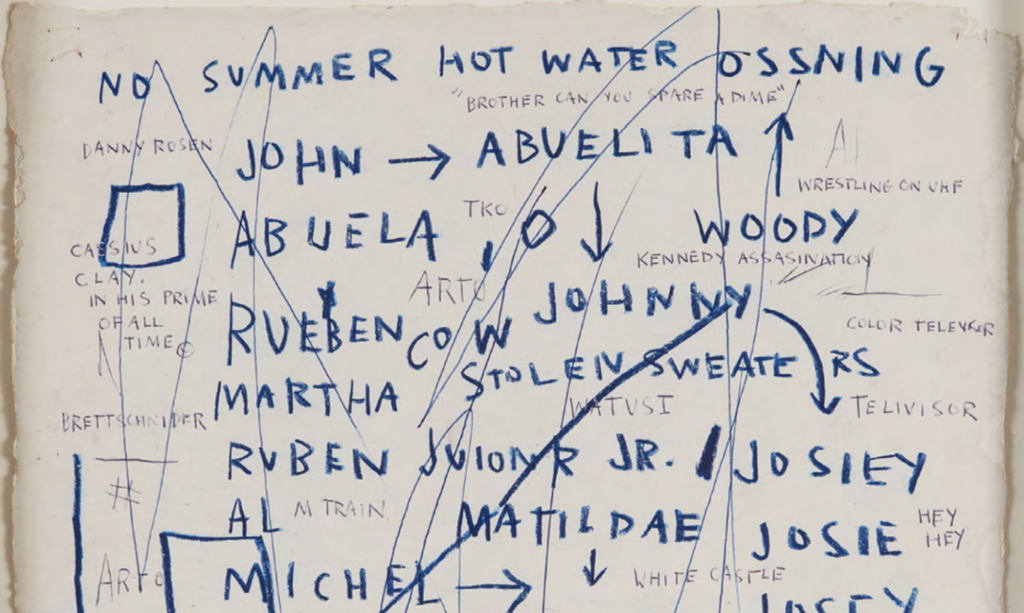 Basquiat: King Pleasure—No Summer Hot Water Ossining - Studio in a School