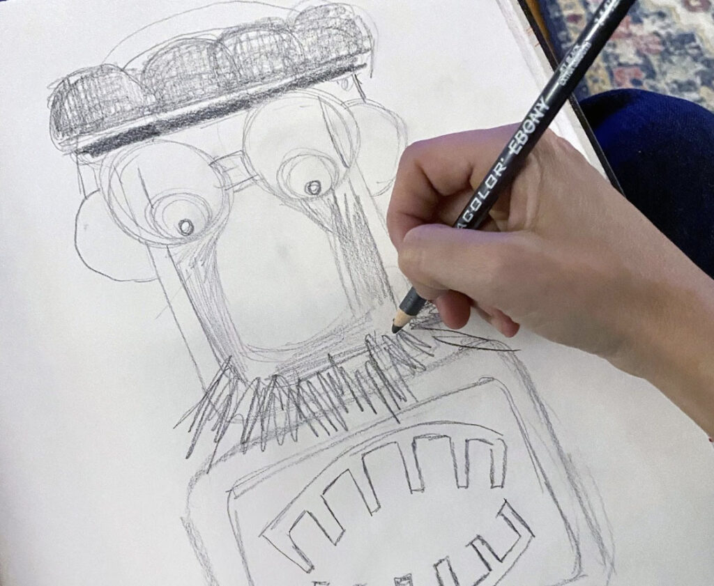 Lesson 10: Expressive Face Assemblage - Studio in a School