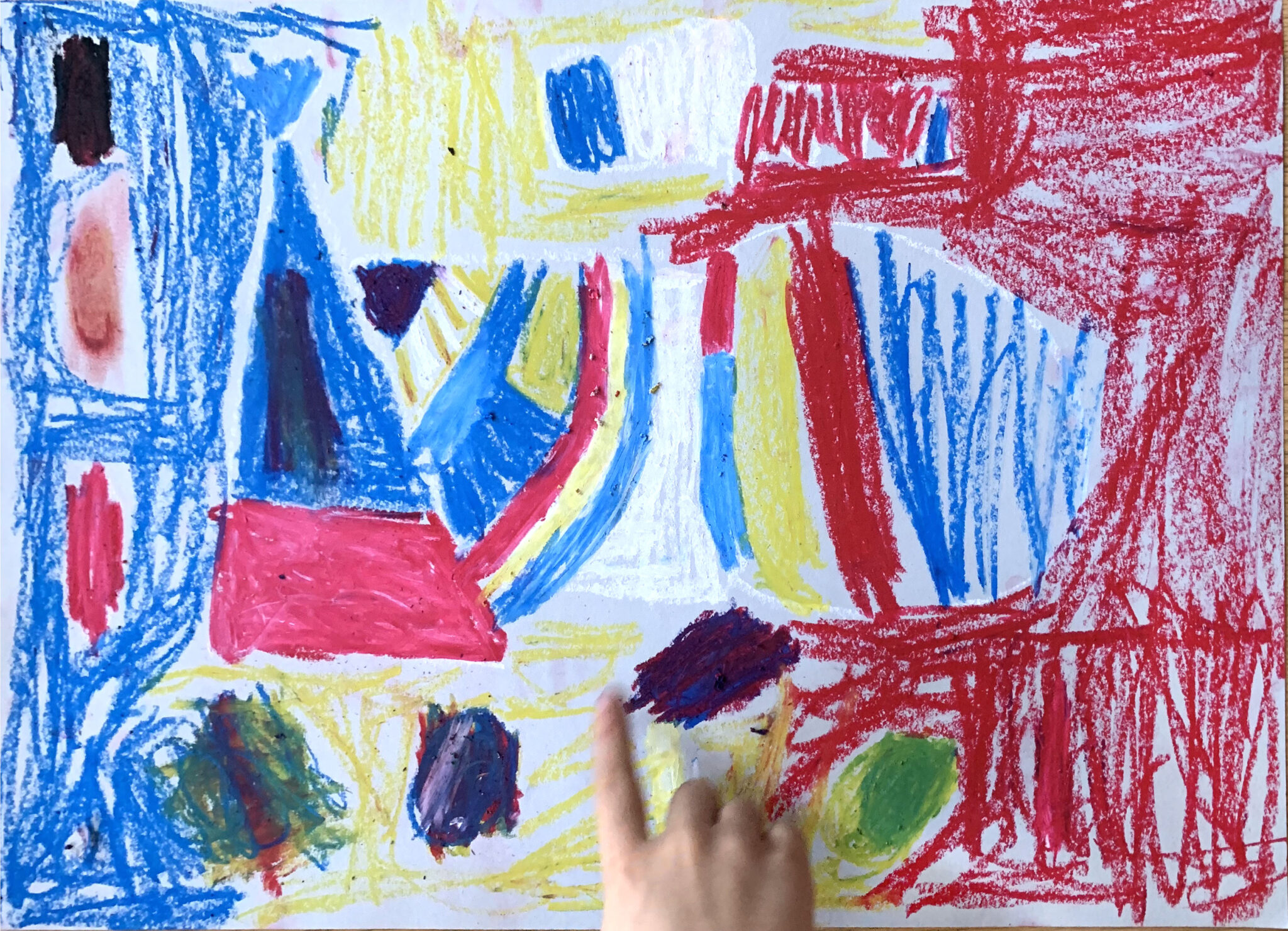 Lesson 2: Color Mixing (Oil Pastel Unit) - Studio in a School