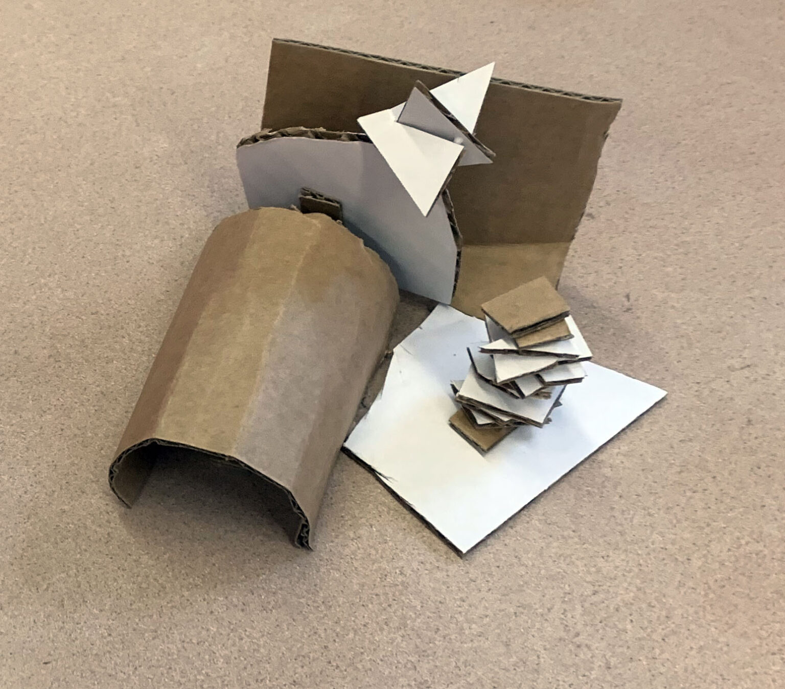 Lesson 5: Exploring Cardboard Construction Techniques - Studio in a School