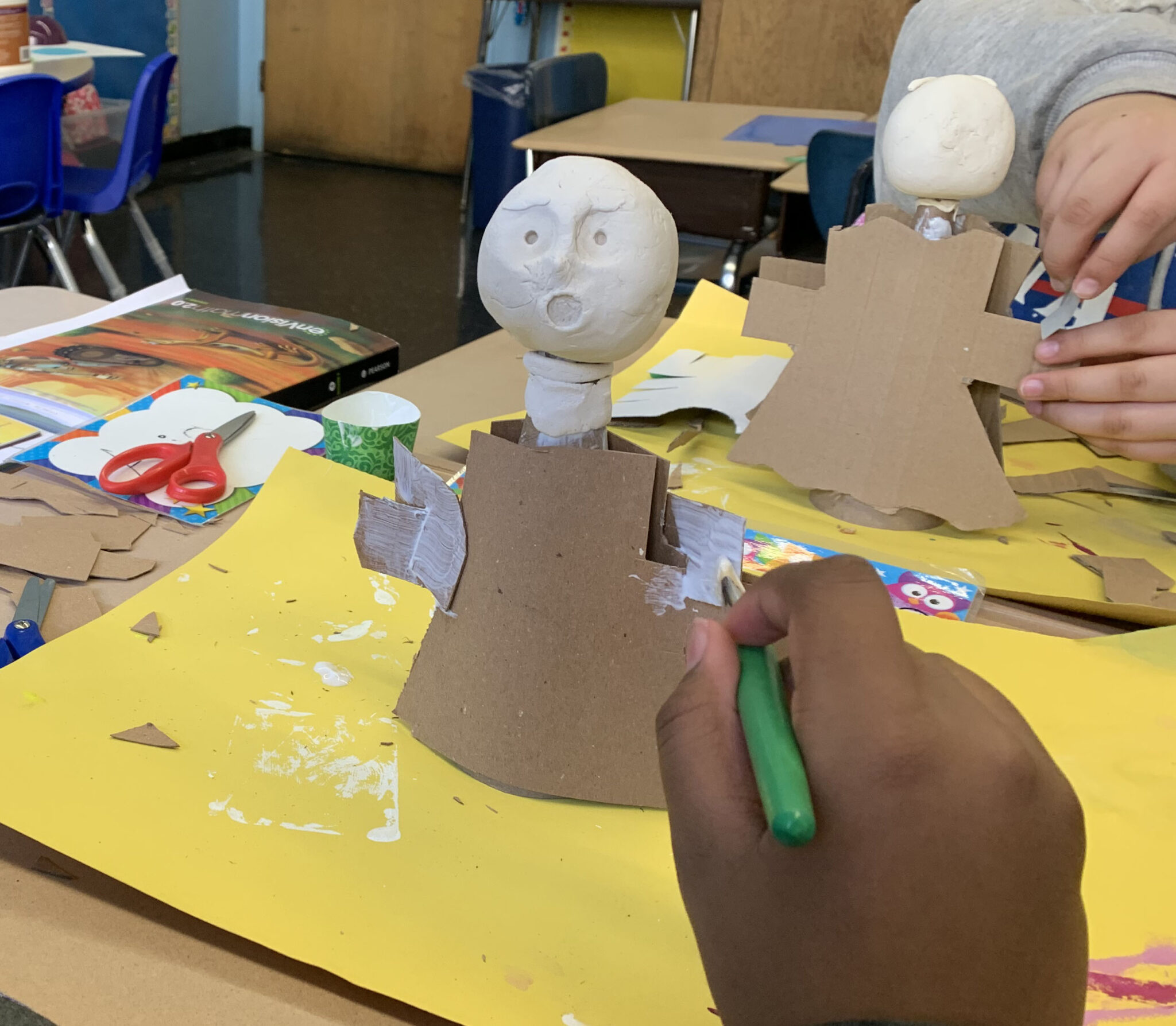 Lesson 6: Constructing Puppet Bodies with Cardboard - Studio in a School