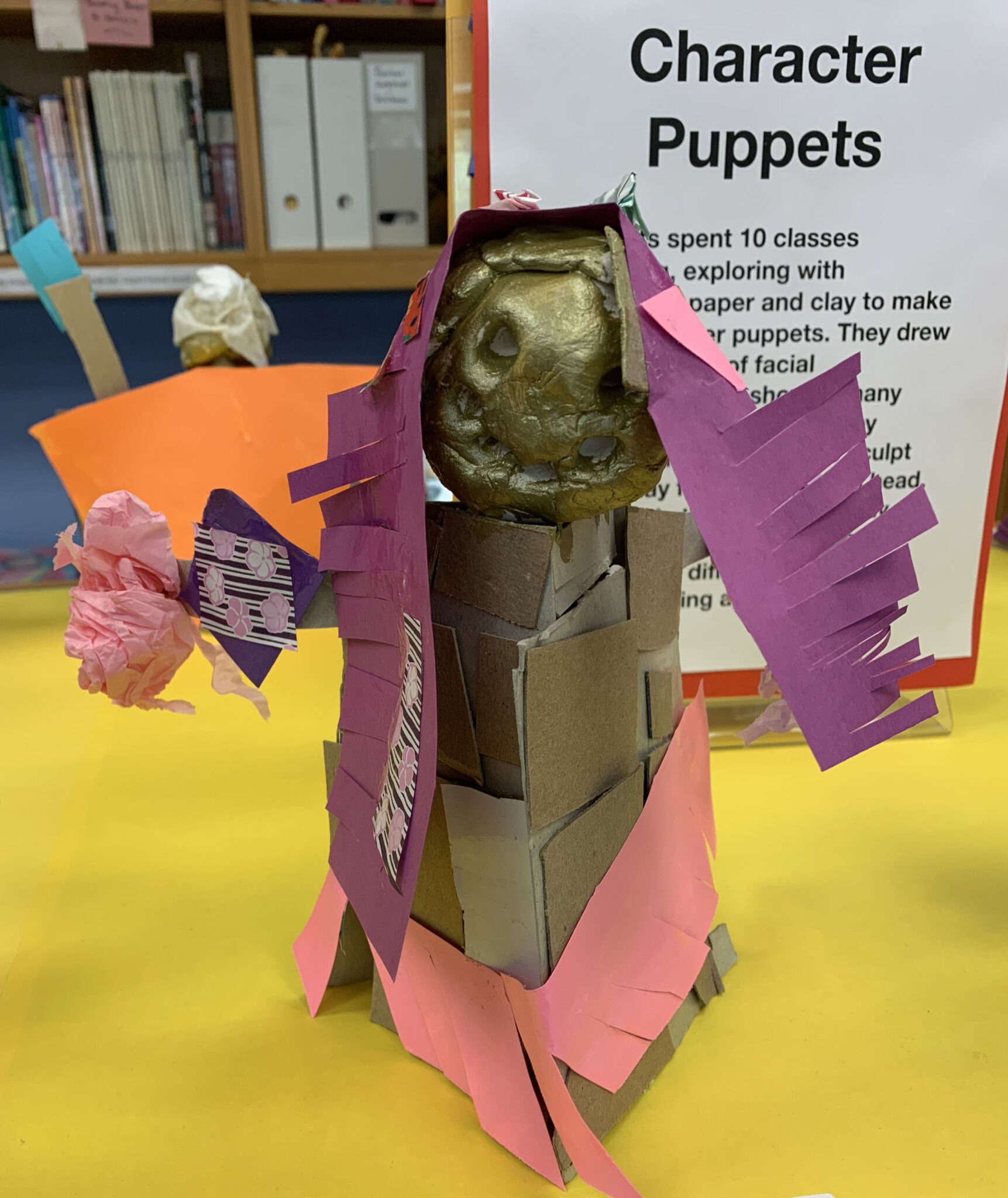 Lesson 8: Adding Paper Relief Puppet Details - Studio in a School