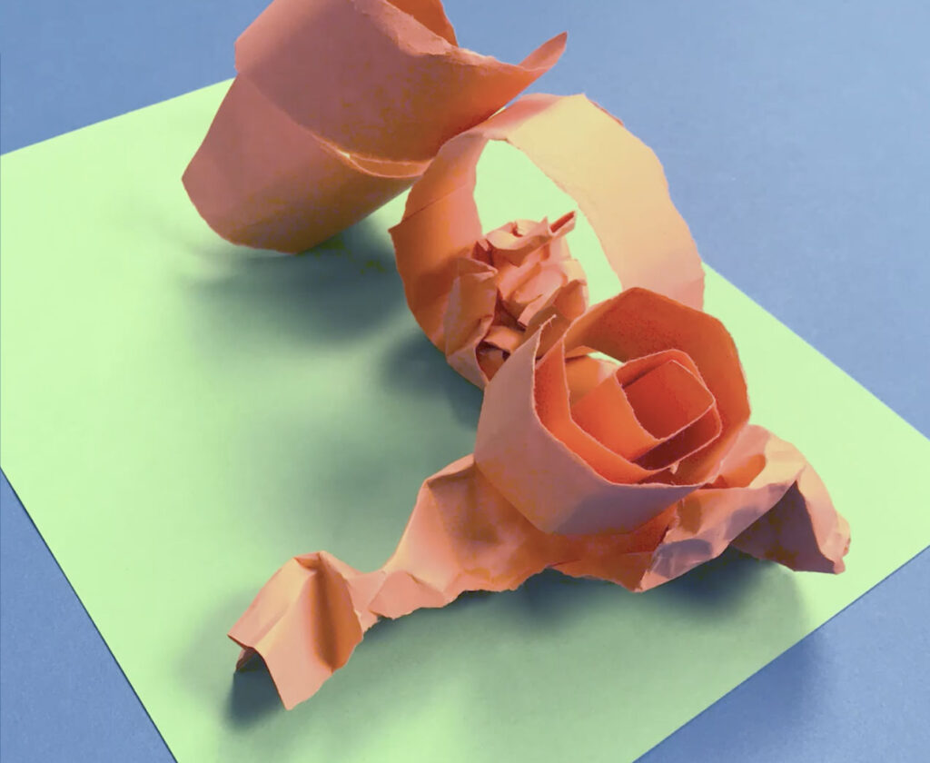 Paper Sculpture: Roll, Curl, Crumple, and Arrange - Studio in a School