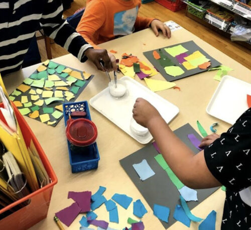 Lesson 2: Torn-Paper Collage - Studio in a School