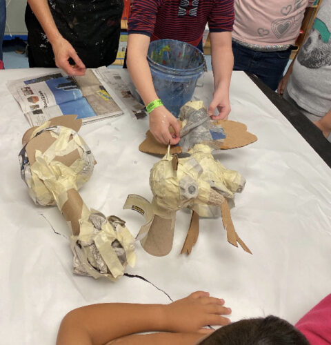 Lesson 4: Paper Mâché - Studio in a School