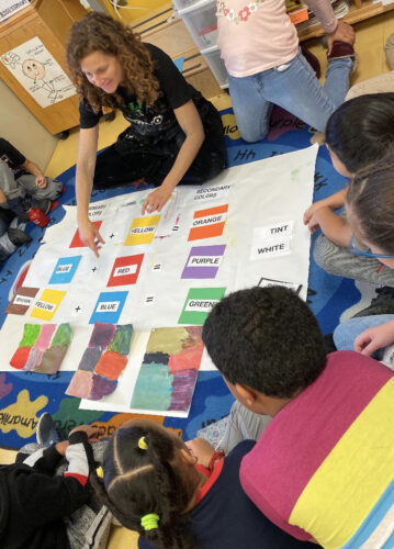 Lesson 6: Mixing Colors - Studio in a School