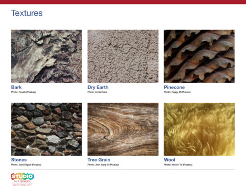 Lesson 5: Exploring Texture - Studio in a School