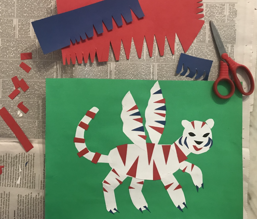 Lesson 9: Imaginary Animal Collage - Studio in a School