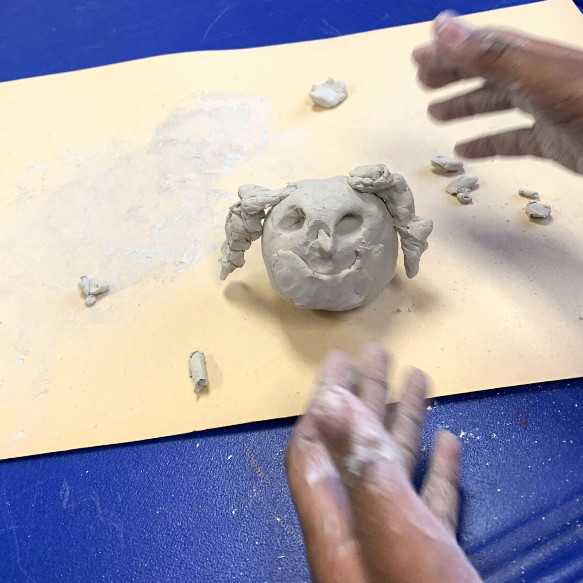 Lesson 3: Making Paper Clay Puppet Heads - Studio in a School