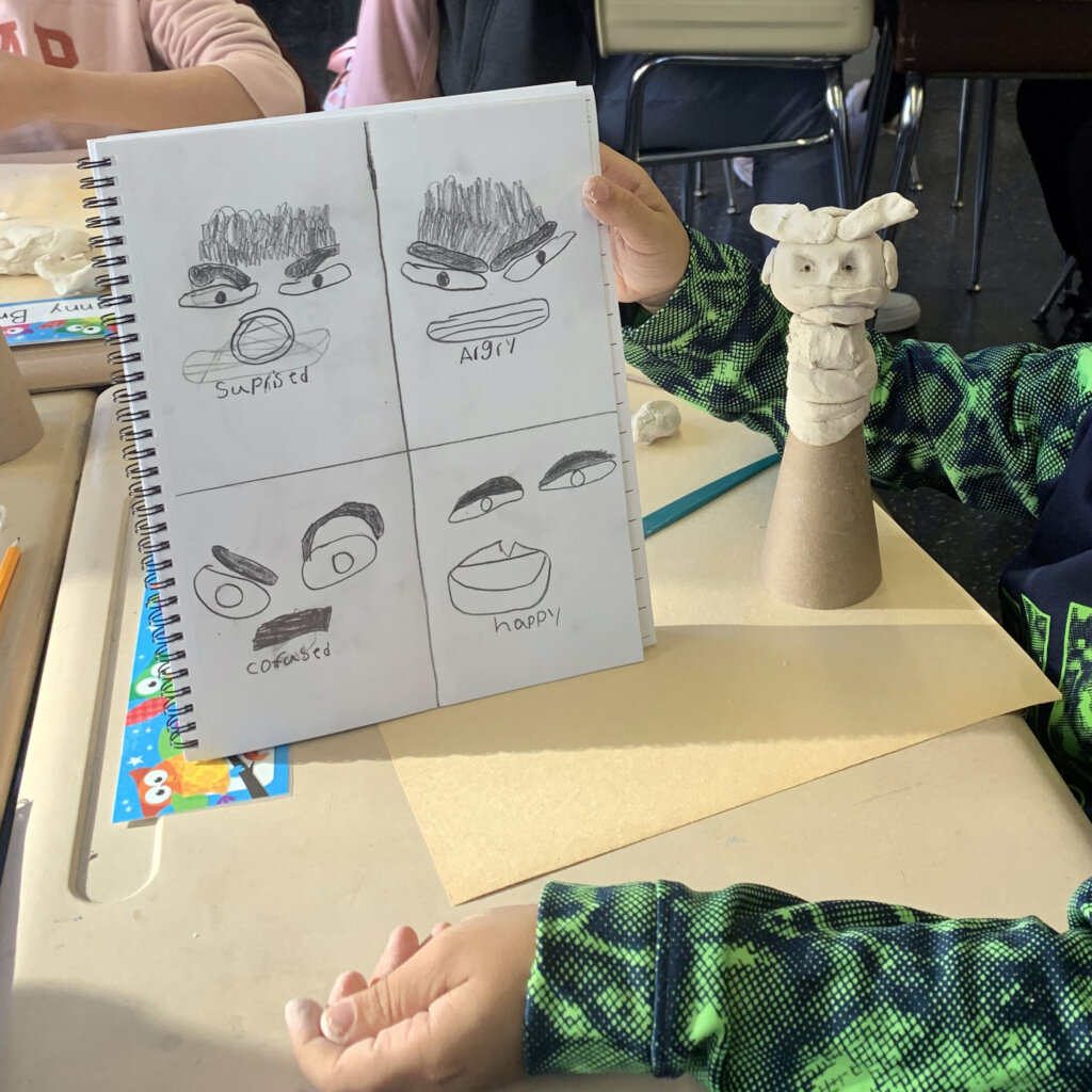 Lesson 4: Finishing Paper Clay Puppet Heads on Armature - Studio in a ...