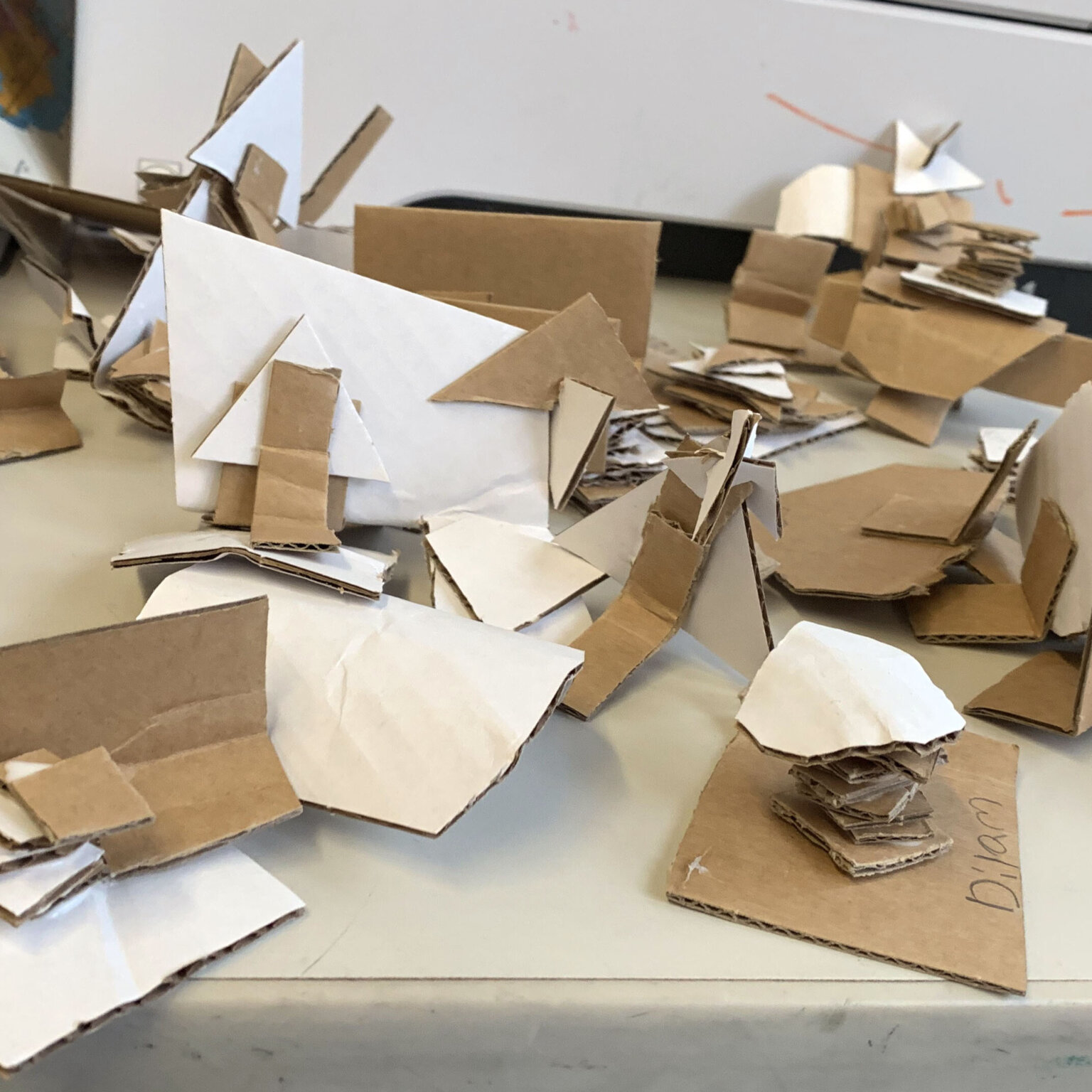 Lesson 5: Exploring Cardboard Construction Techniques - Studio in a School