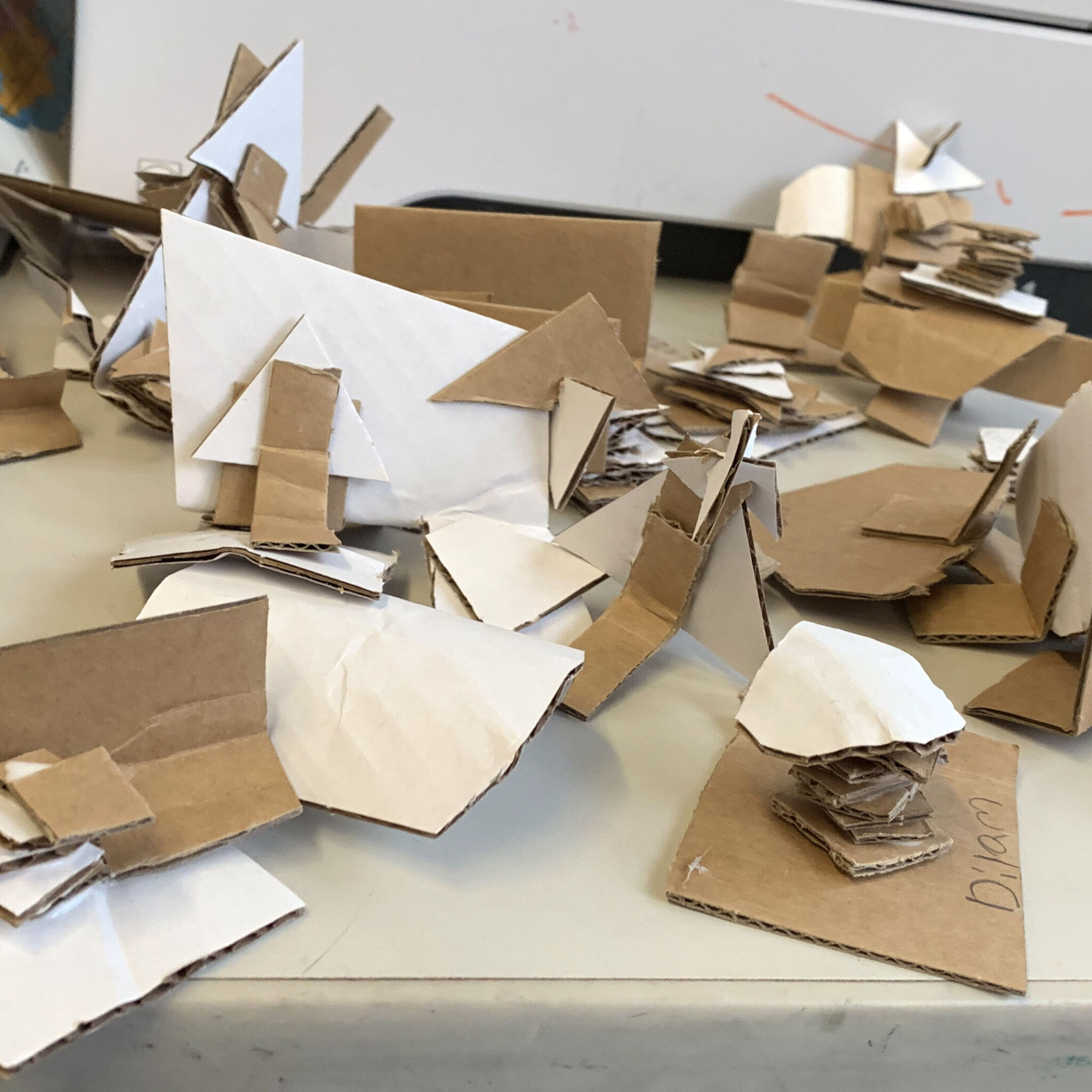 Lesson 5: Exploring Cardboard Construction Techniques - Studio in a School