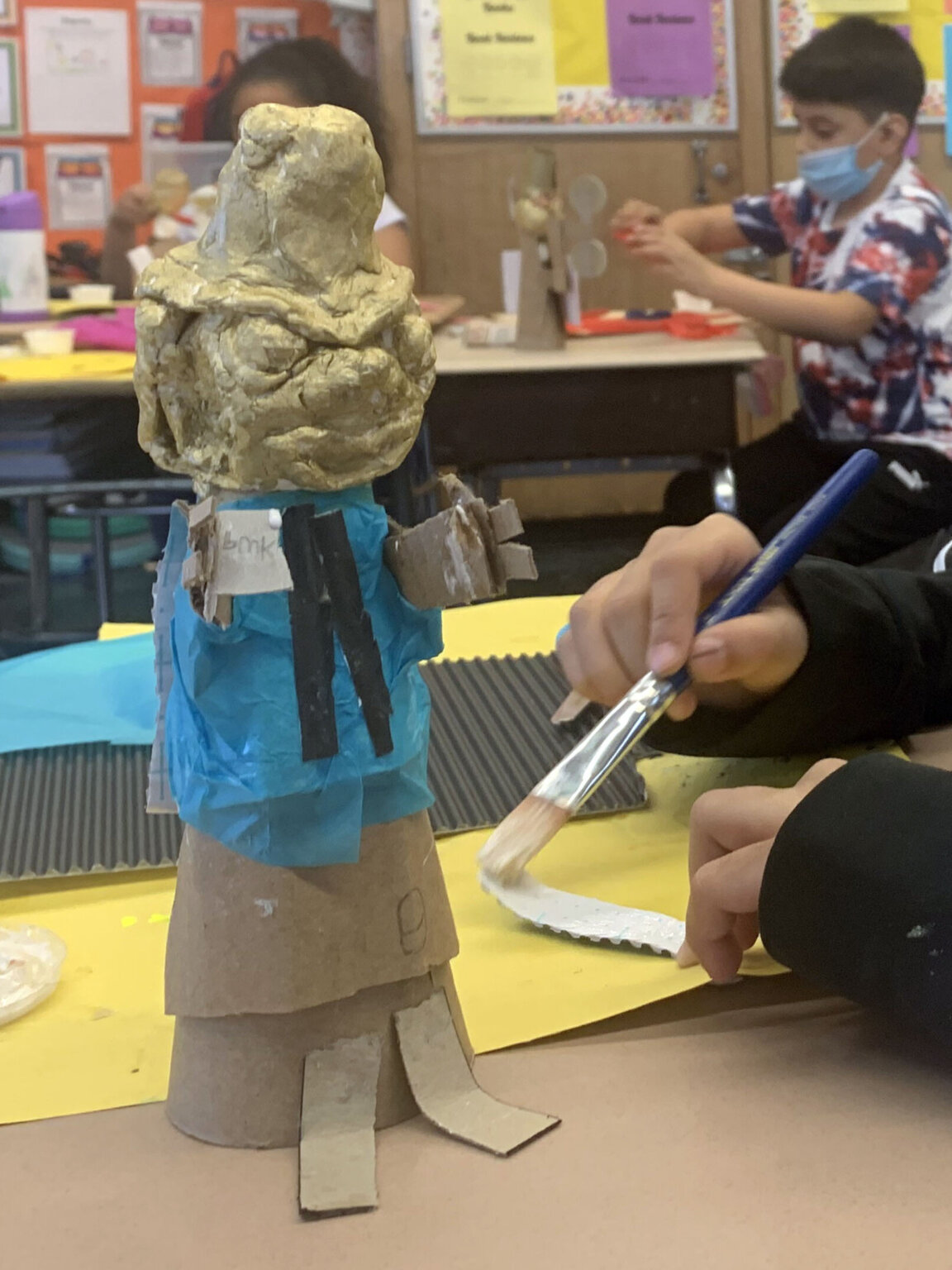 Lesson 8: Adding Paper Relief Puppet Details - Studio in a School