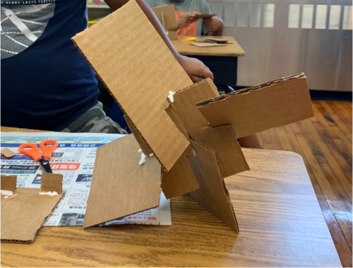 Lesson 5: Exploring Cardboard Construction Techniques - Studio in a School