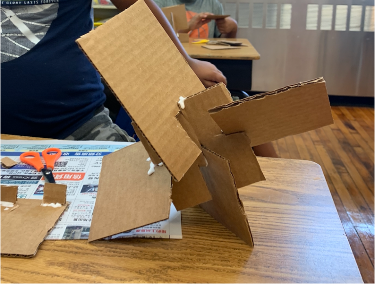 Lesson 5: Exploring Cardboard Construction Techniques - Studio in a School