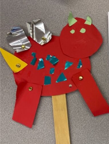Collage Puppets - Studio in a School