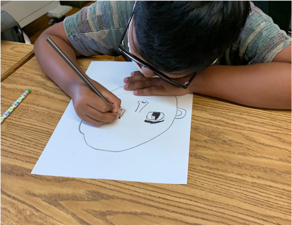 Lesson 1: Exploring Facial Features, Drawing an Imaginary Portrait ...