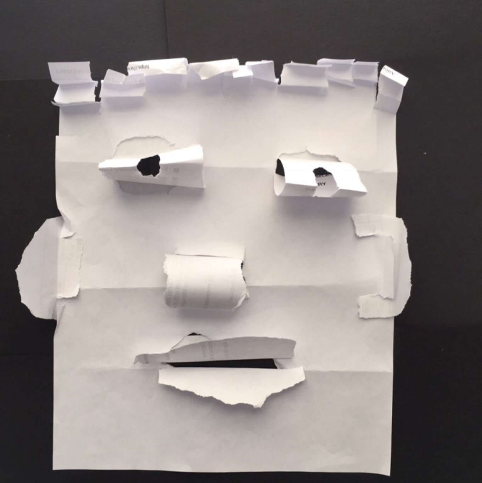 Paper Sculpture: Pop-Up Paper Faces - Studio in a School