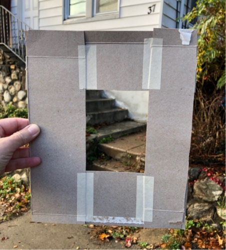 How to Make a Viewfinder - Studio in a School