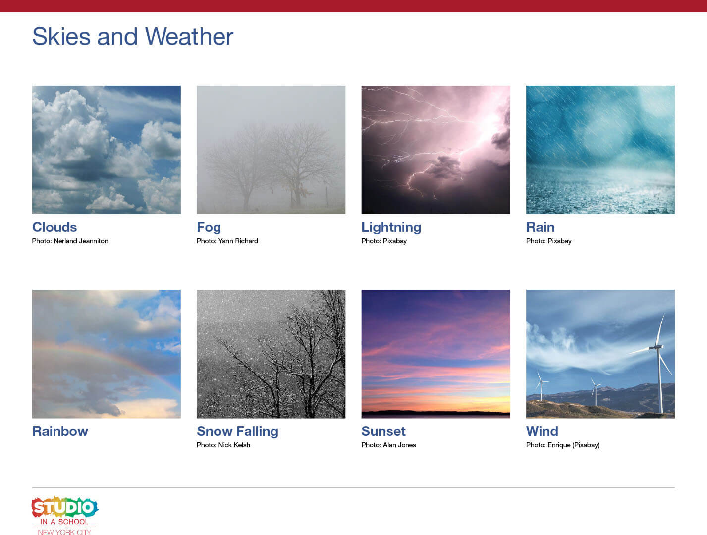 Exploring Line and Weather Part 2: Compare and Contrast Mood - Studio ...
