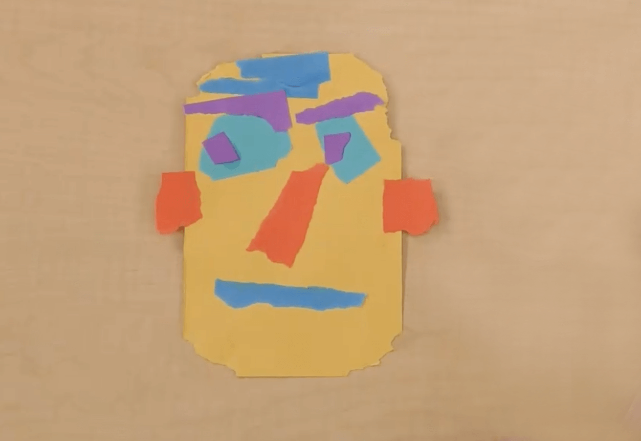 Collage Masks (Pre-K) - Studio in a School