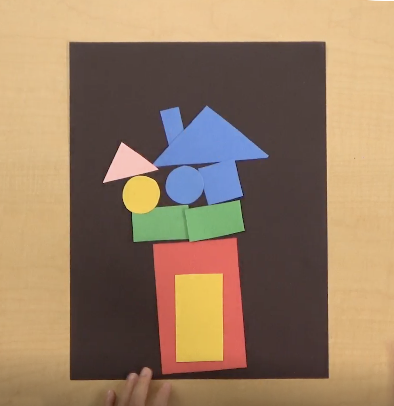 Shape Collage - Studio in a School