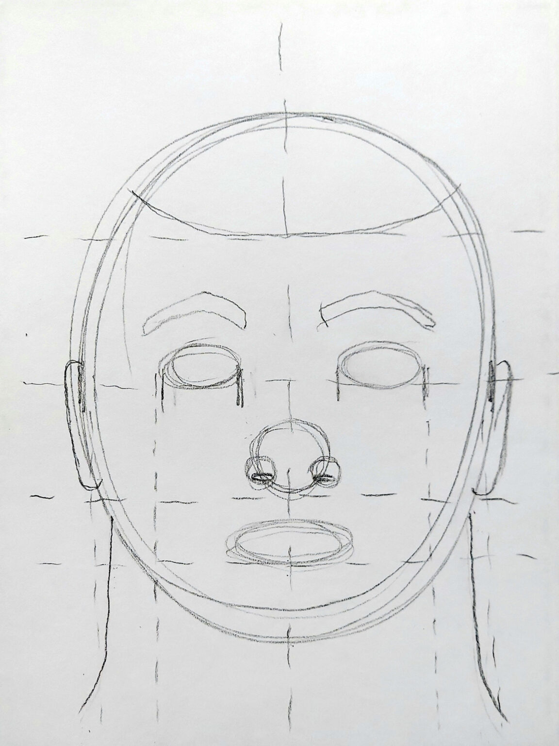 Lesson 1: Self-Portrait - Basic Features - Studio in a School