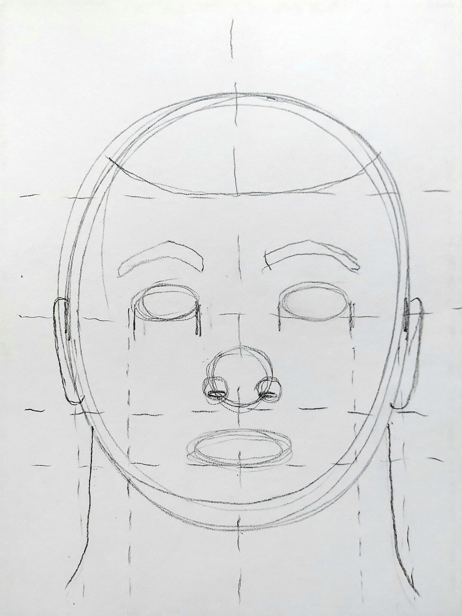 Lesson 1: Self-Portrait - Basic Features - Studio in a School
